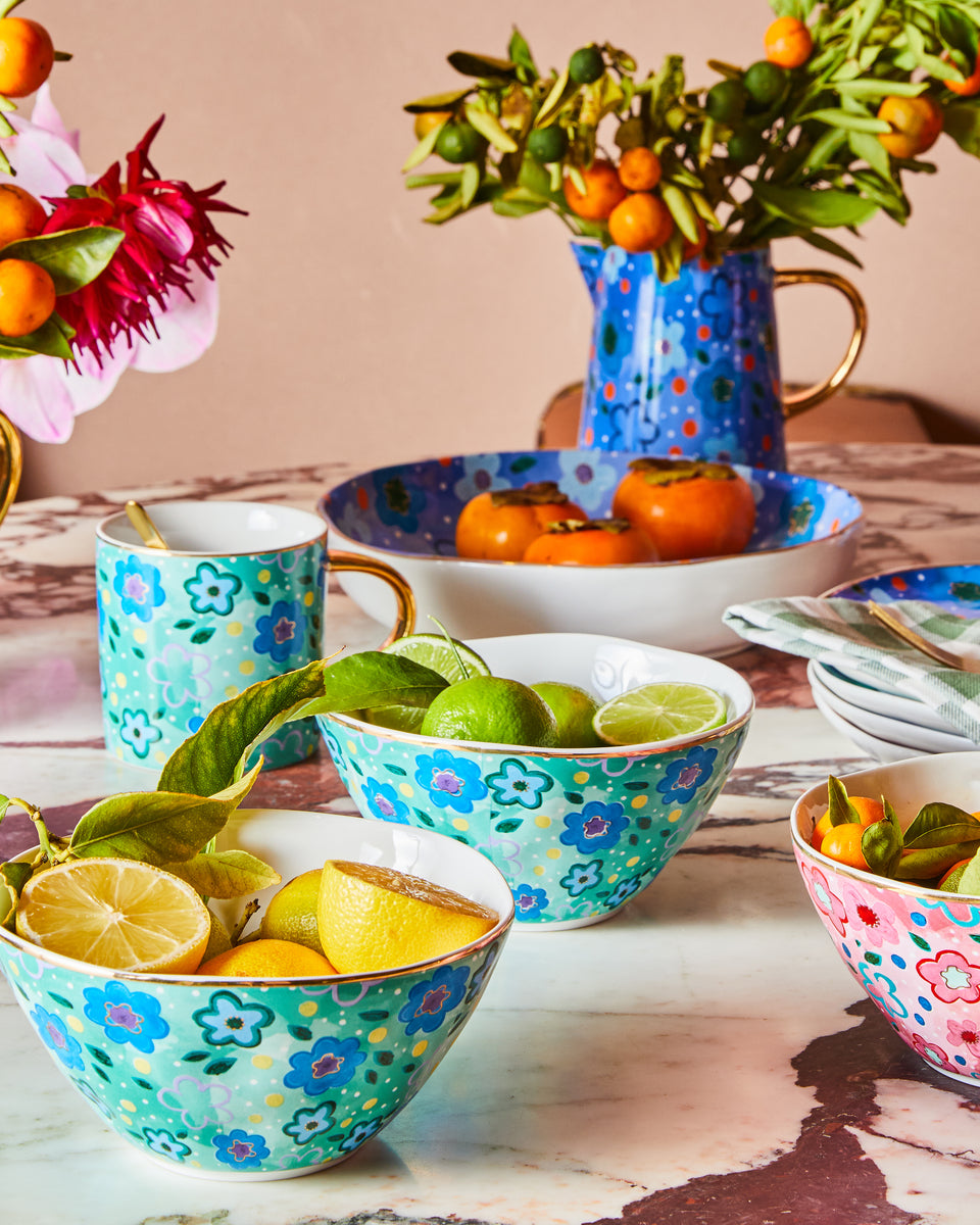 Set of 4 Green Foxy Pasta Bowls – Carla Dinnage Ceramics
